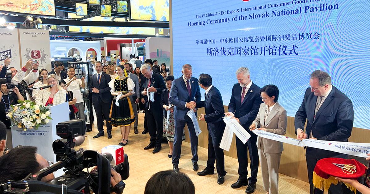 Národný stánok na veľtrhu China CEEC Expo 2025 - Ningbo
